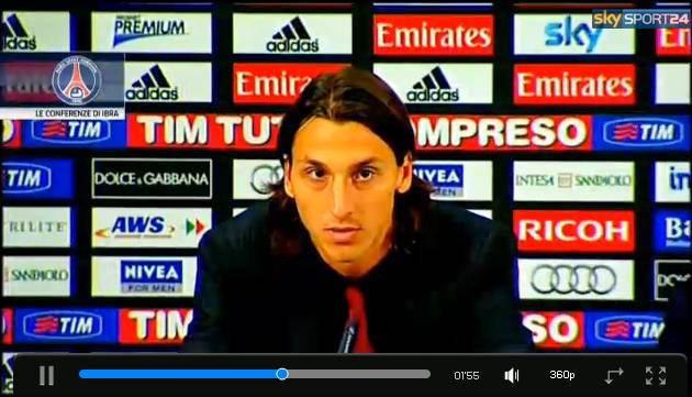 Video - Tutte le conferenze stampa di presentazione di Ibra dal 2004 ad ...