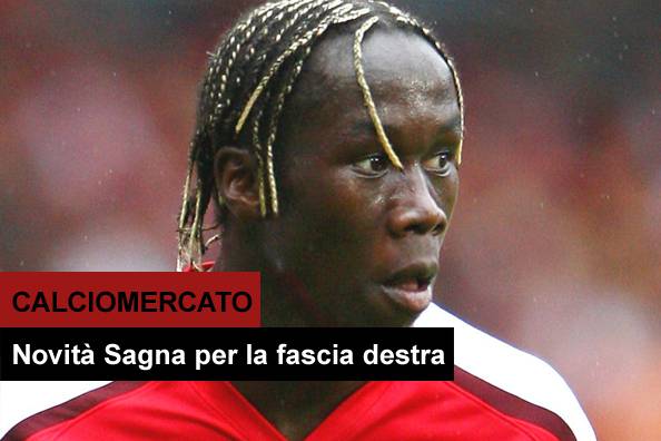 Calciomercato Milan, idea Sagna per la fascia destra!