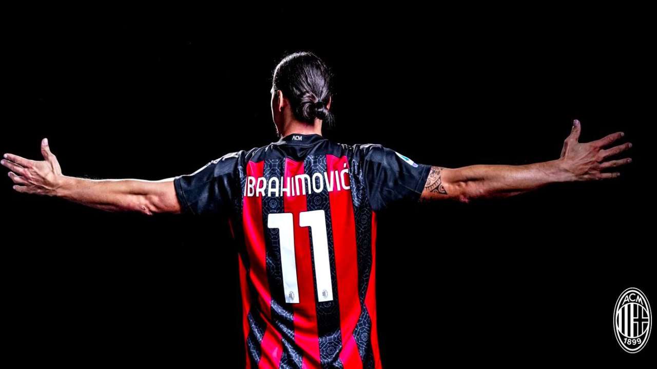 Ibrahimovic torna al numero 11: "Forza Milan!" | VIDEO