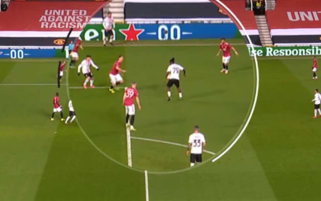 Manchester-Milan, fallo di mano Kessie: le immagini in sequenza | VIDEO Manchester-Milan, fallo di mano Kessie: le immagini in sequenza | VIDEO