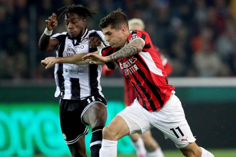 Udinese-Milan: probabili formazioni e dove vederla in diretta tv